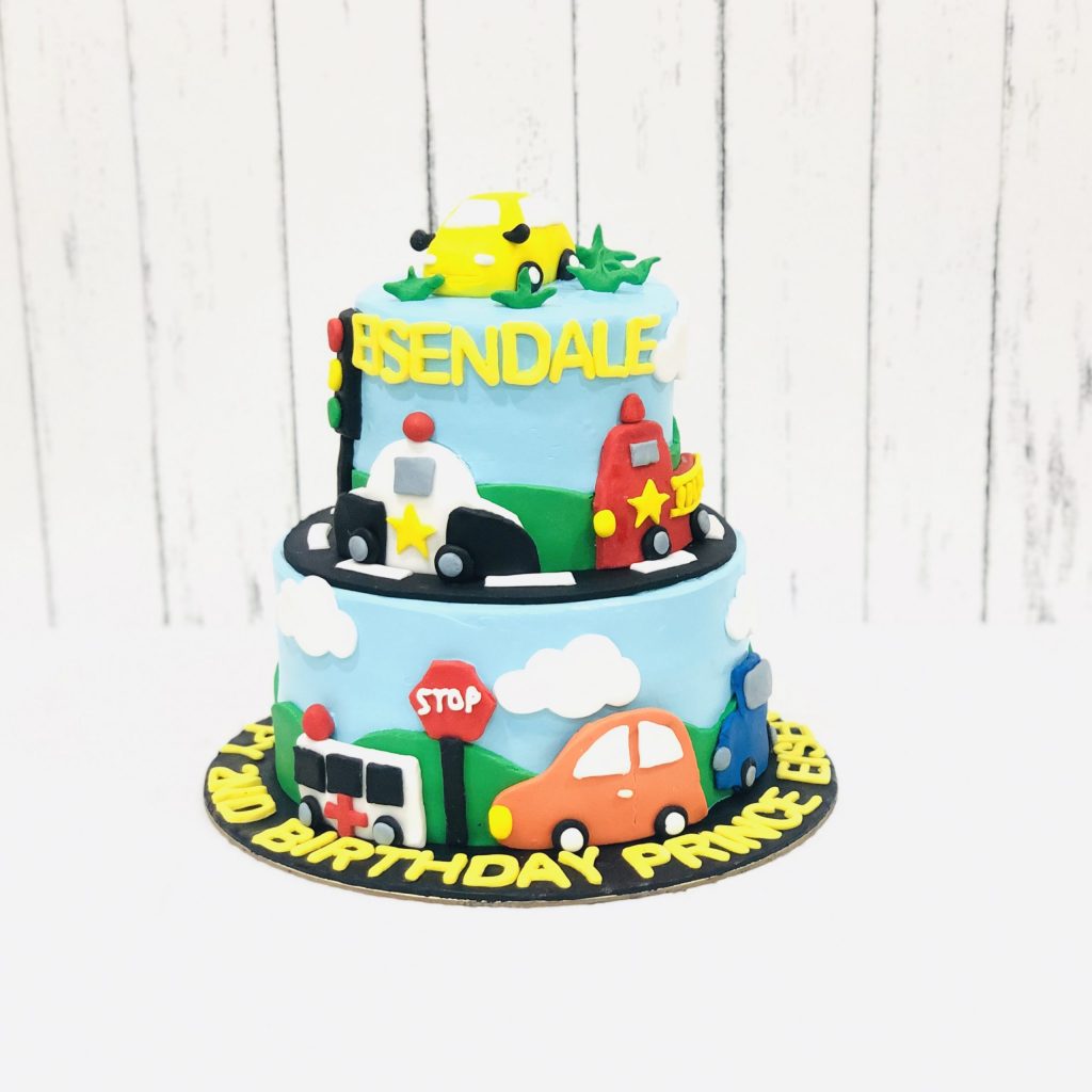 Transportation Theme Cake | Fun and Creative