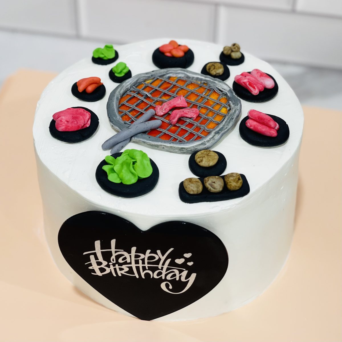 BBQ Food Cake | Fun and Tasty BBQ Themed Cake