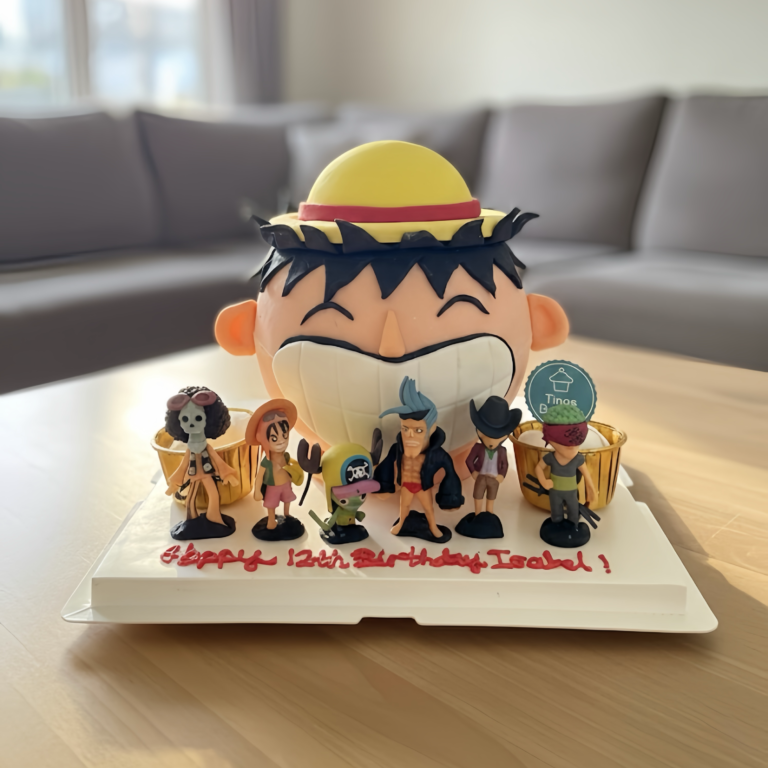 One Piece Luffy Pinata Cake | Adventure Awaits