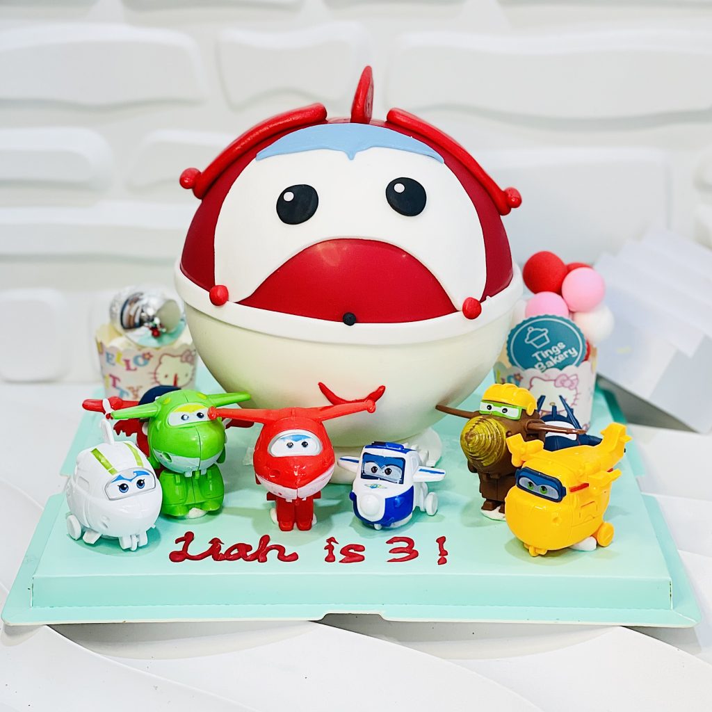 Super Wings Pinata Knock Knock / Bombshell Cake