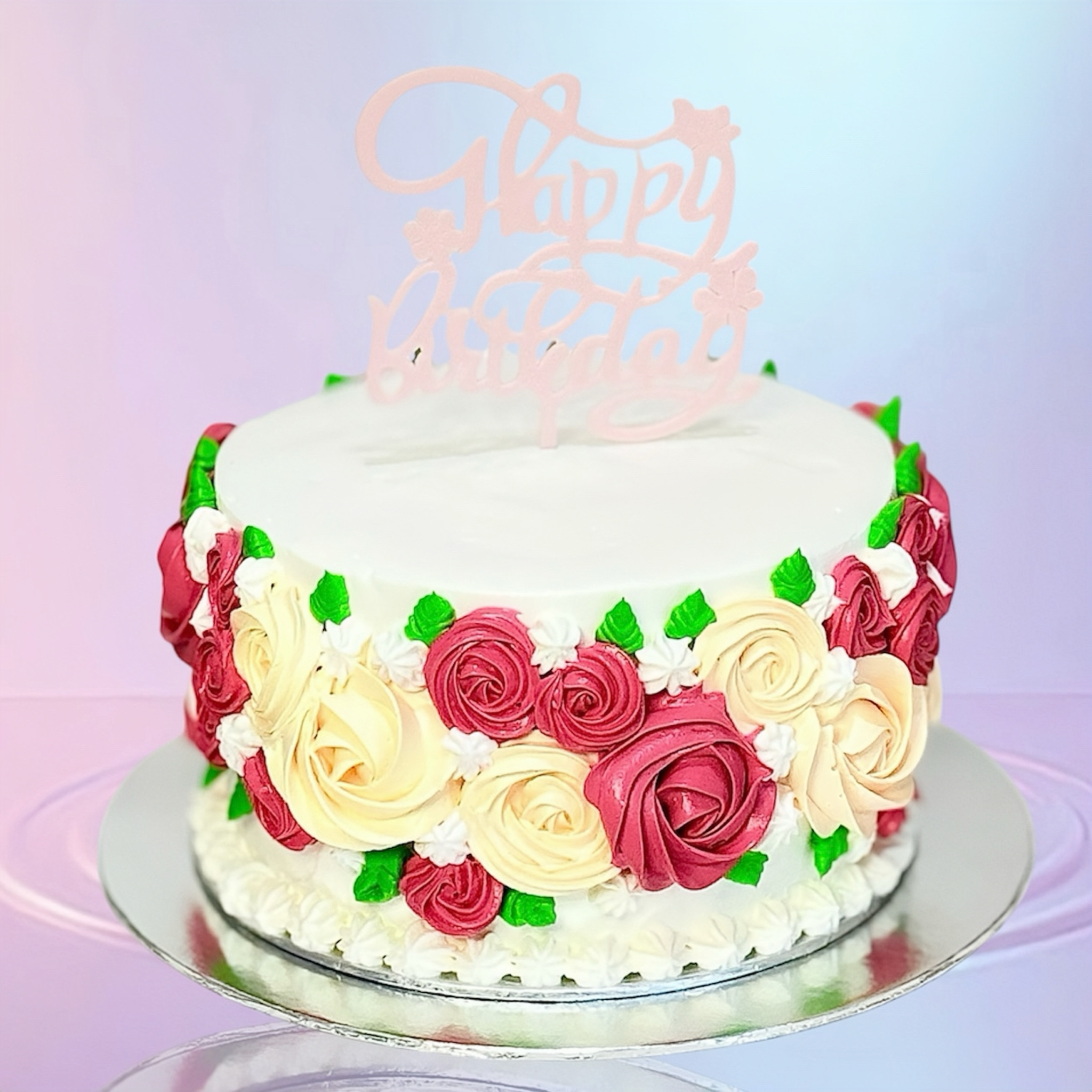 Rose Theme Cake