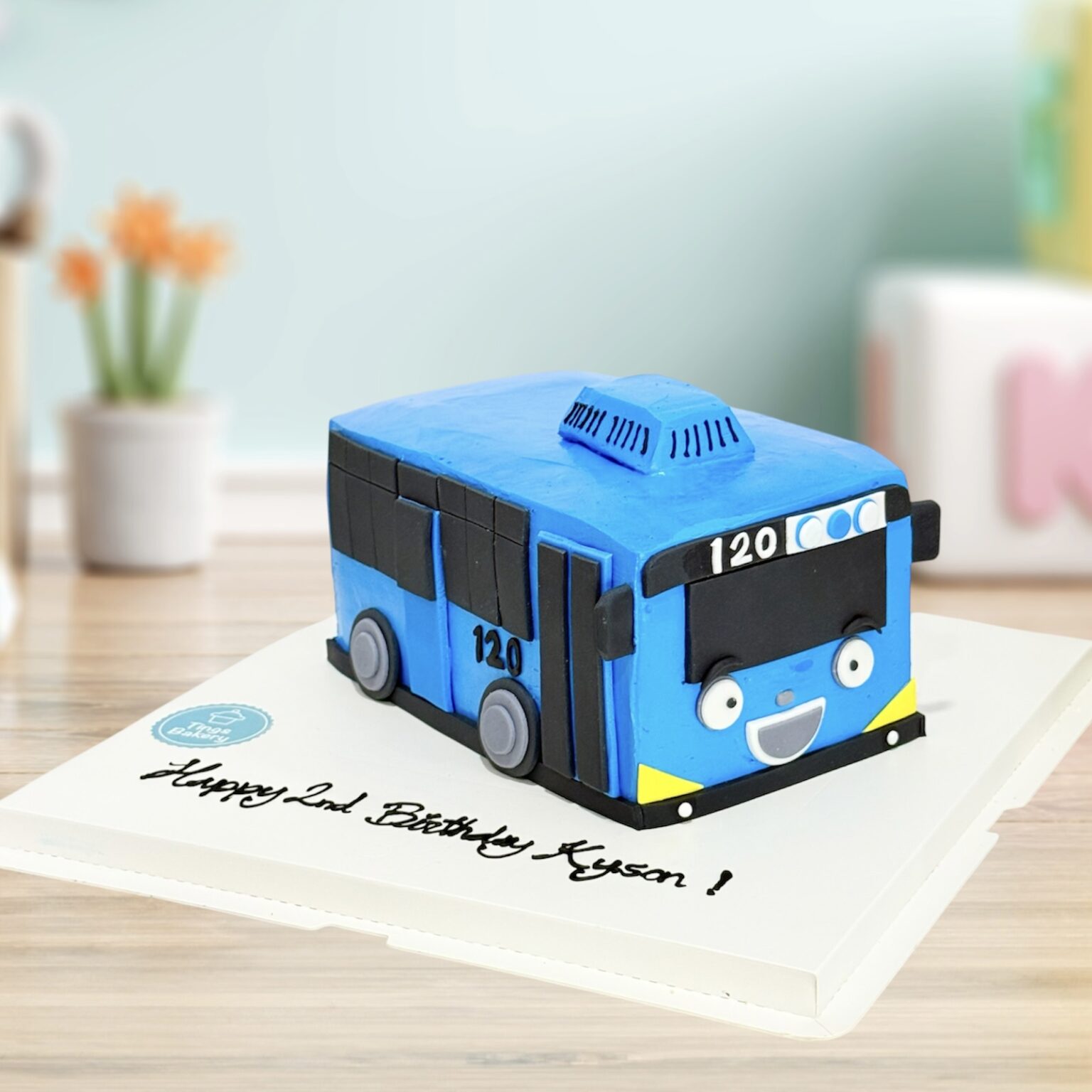 3D Tayo Bus Cake